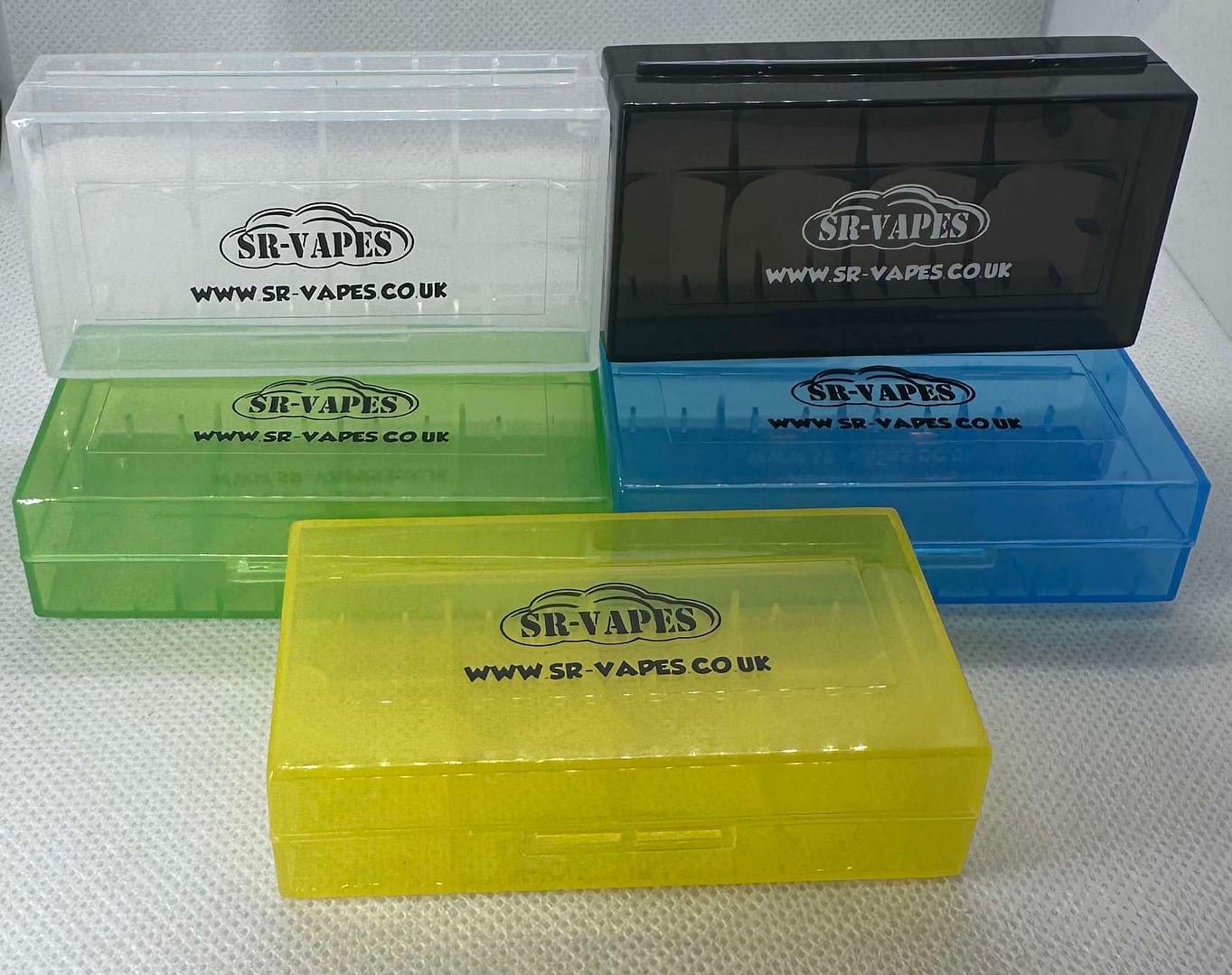 2 X 18650 Plastic Carry Case - SR Vapes